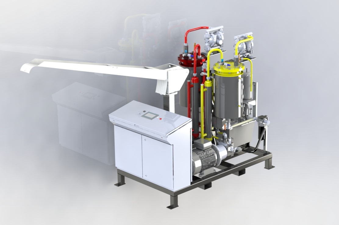 Machines d'injection HP mousseuse EL-MIX - LED Polyuréthane